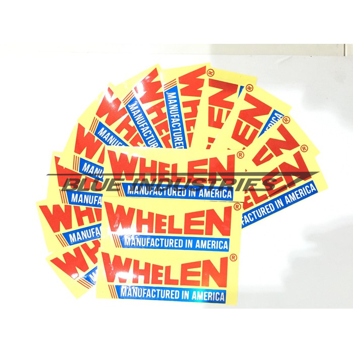 Jual Stiker Whelen [ Manufactured in America ] ORIGINAL ! | Shopee ...