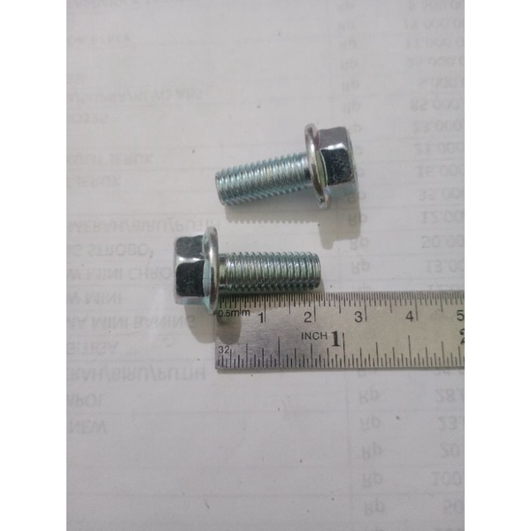 Jual baut flange 8x20 (baut 12 panjang 2Cm) | Shopee Indonesia