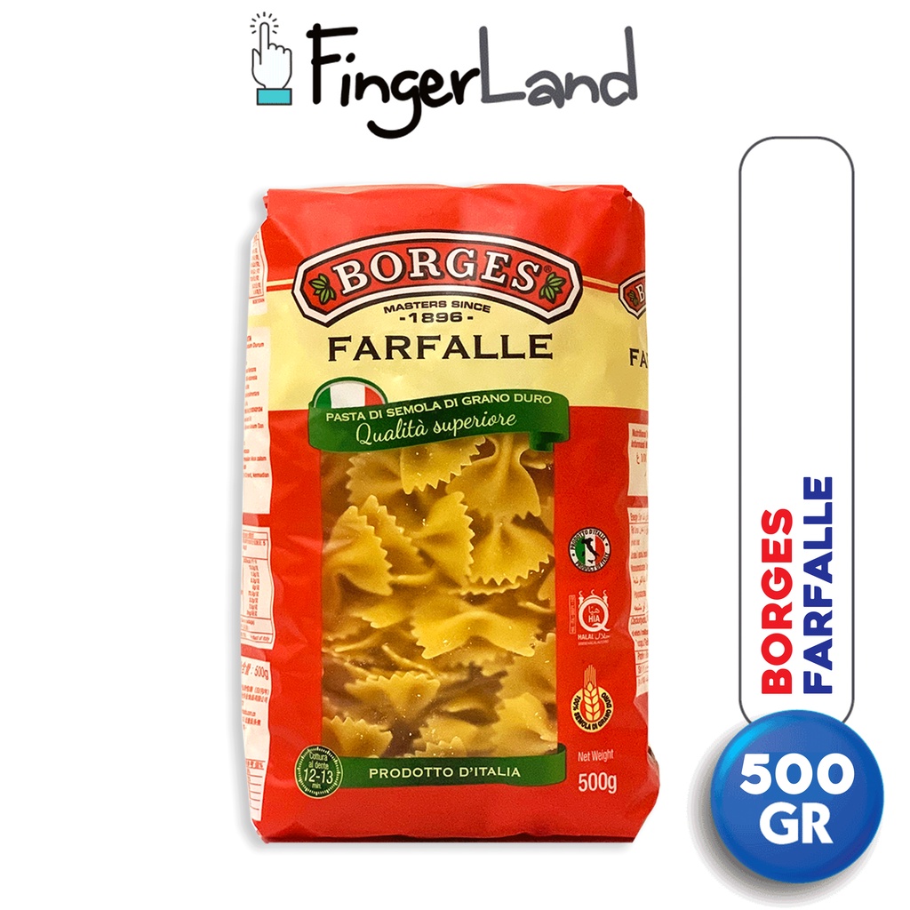 Jual BORGES Farfalle Pasta 500 gram Pasta Instan | Shopee Indonesia
