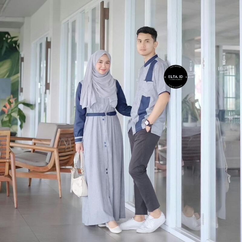 Jual COD Gamis Couple Sarimbit Suami Istri Murah Terbaru Pasangan ...
