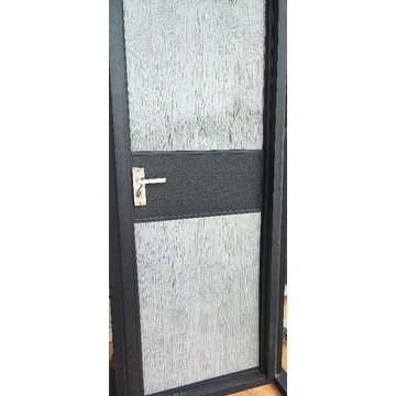Jual Pintu PVC Minimalis Premium Motif Panel Urat Kayu Warna Grey Wood ...