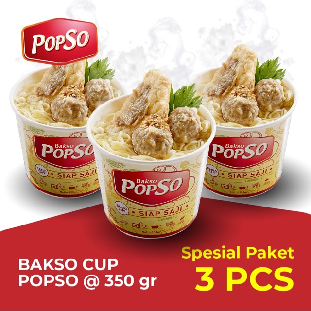 Jual Bakso Cup PopSo | Shopee Indonesia