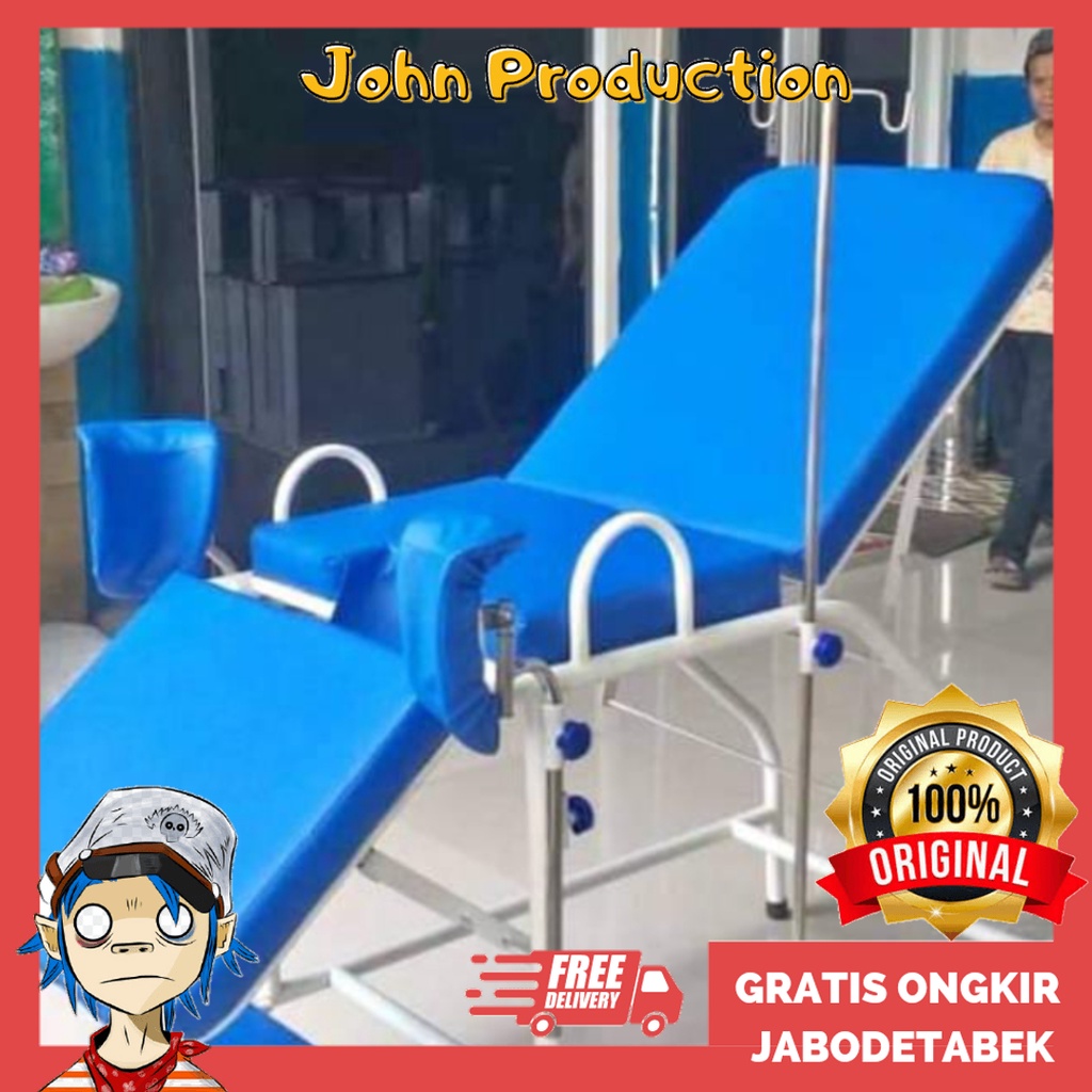 Jual Bed Obgyn Gynecologi / Obgyn Ginekologi / Bed Pasien (Pipa Besi ...