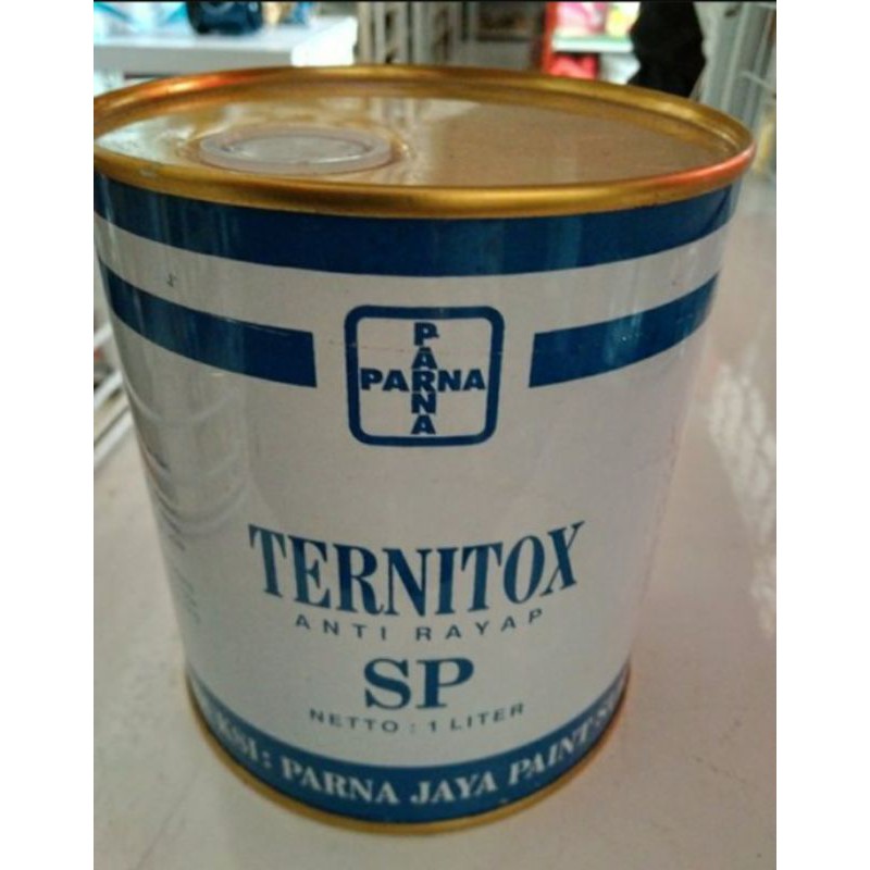 Jual cat obat anti rayap ternitox 1 liter | Shopee Indonesia