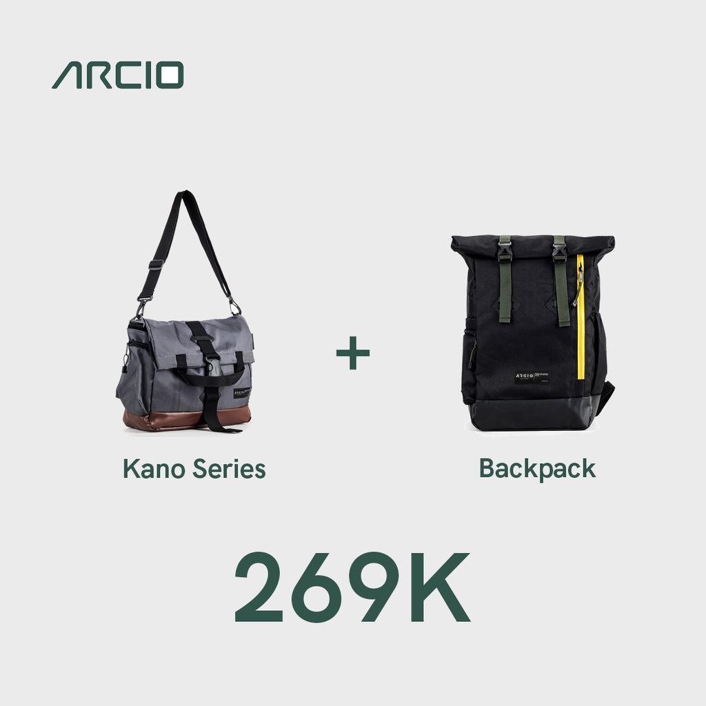 Jual Arcio Bundling Kano Series + Backpack | Shopee Indonesia