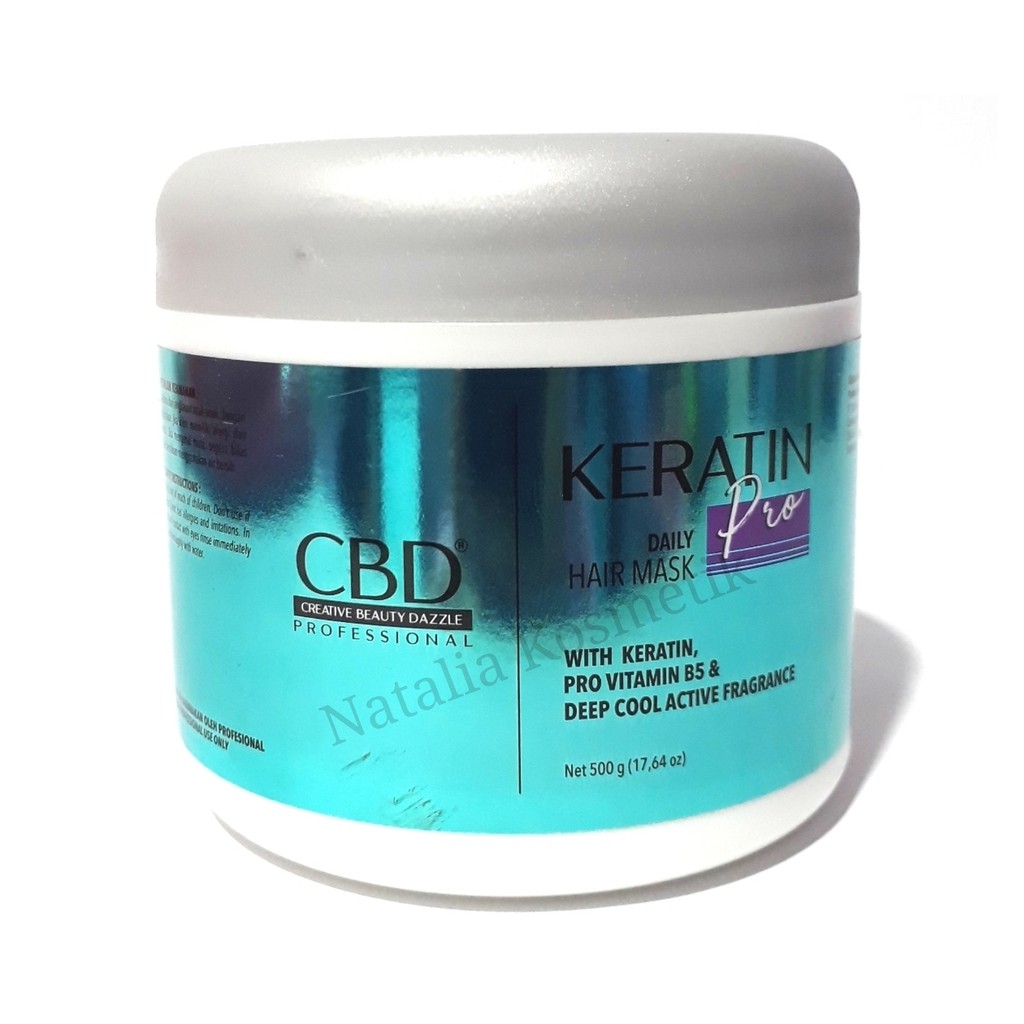 Jual CBD Pro Keratin Daily Hair Mask 500Gr | Shopee Indonesia