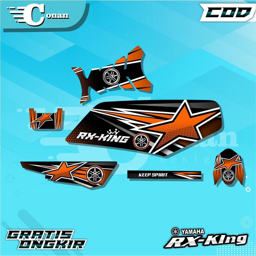 Jual Striping RX King Variasi 2004 2008 Setriping RX King Strip Keep ...