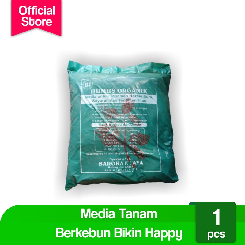 Jual Media Tanam Pupuk Humus Organik Tanaman Hias | Shopee Indonesia