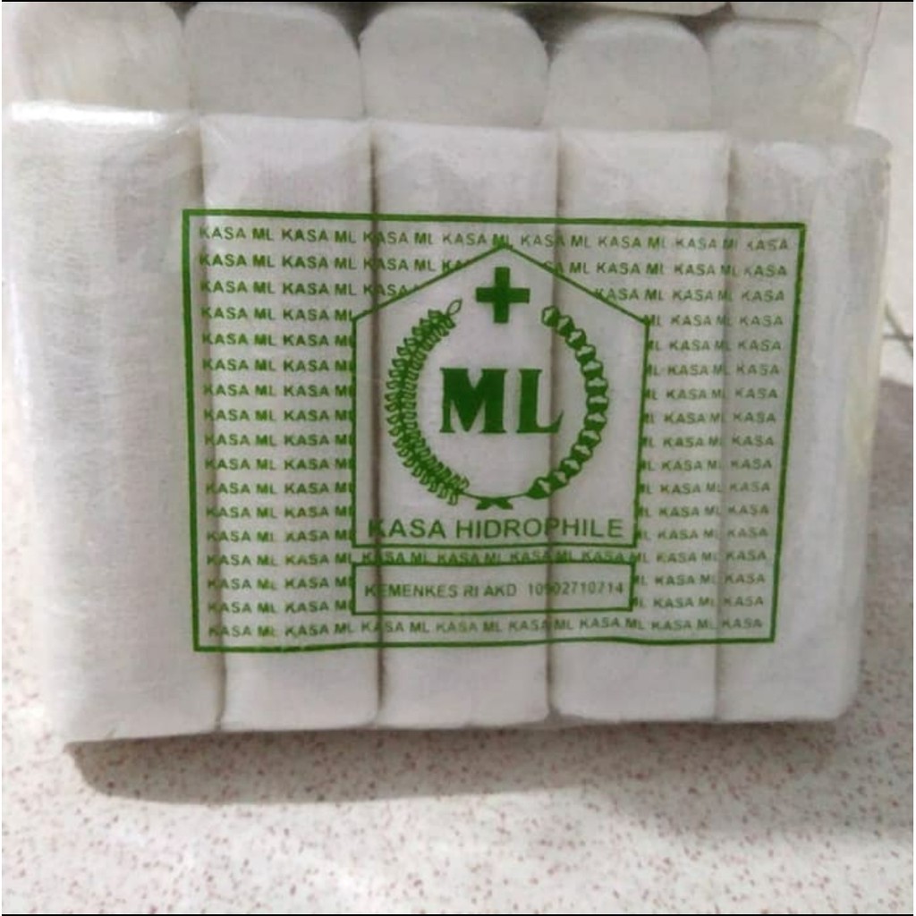 Jual PERBAN KAIN KASA STERIL Pembalut Luka 10 CM PER PACK ( ISI 5 ...