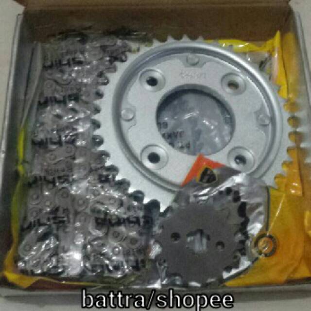 Jual Gearset honda Revo 110 dan absolute revo girset plus rantai ...