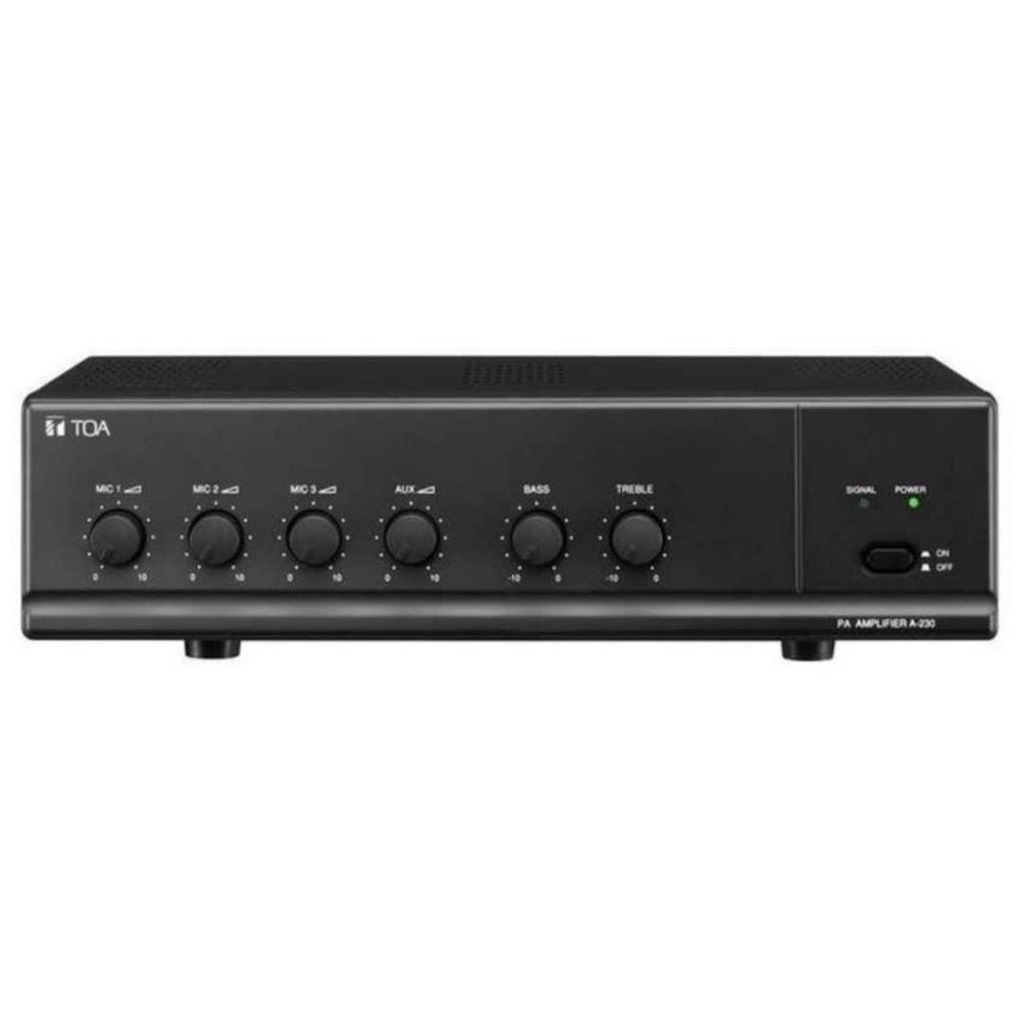 Jual TOA ZA 230W AMPLIFIER MIXER POWER 30 WATT 100% ORIGINAL 230 W ...
