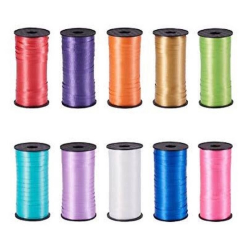 Jual PITA RIBBON BALON/ TALI BALON SERUT 100 YARD ( Random) | Shopee ...