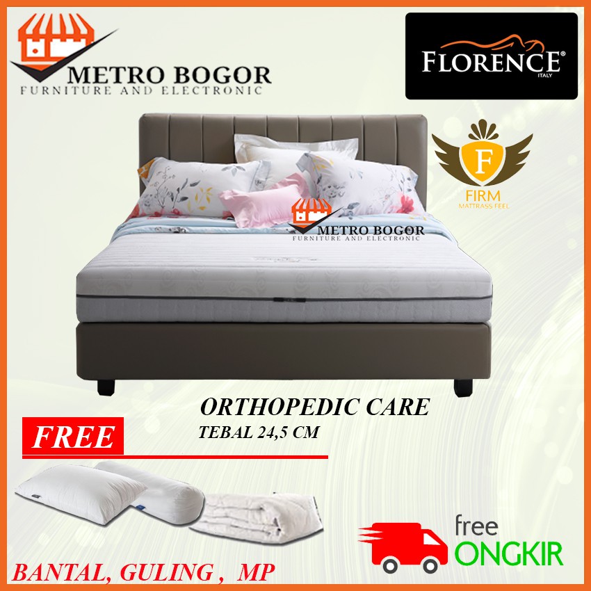 Jual Kasur Springbed Florence Orthopedic Care Full Set Spring bed ...