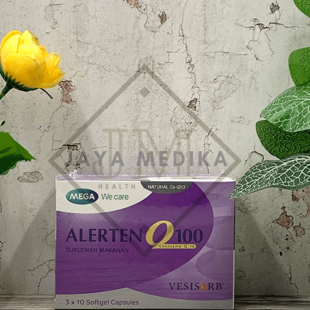 Jual Alerten Q100 Box Isi 30 Kapsul Lunak - Suplemen Vitamin | Shopee ...