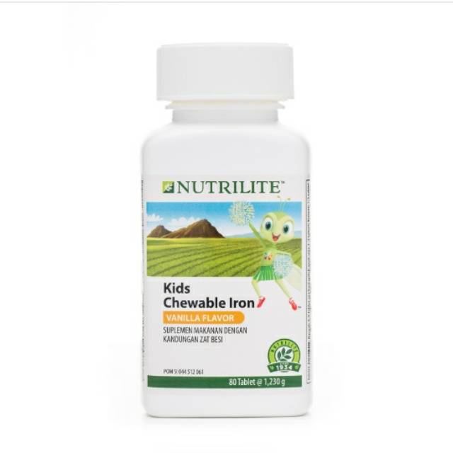 Jual NUTRILITE KIDS CHEWABLE IRON | Shopee Indonesia