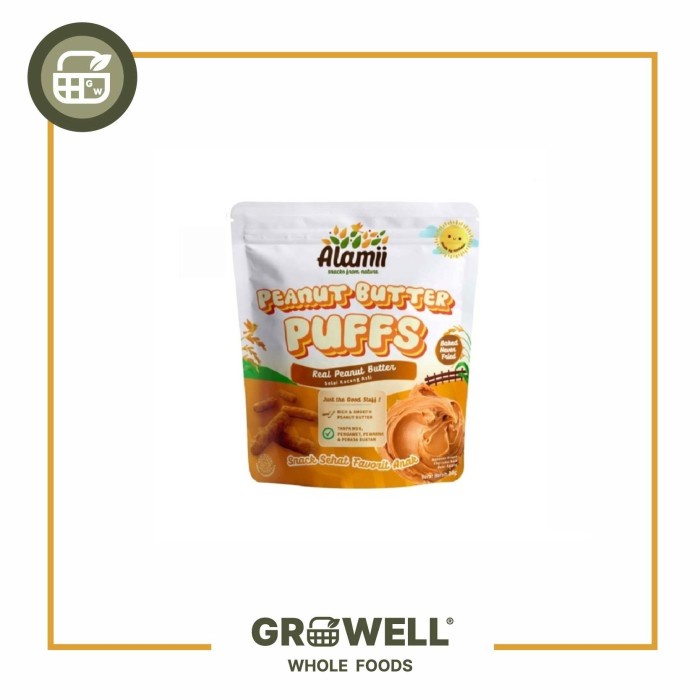 Jual Alamii Peanut Butter Puffs 30Gr | Shopee Indonesia