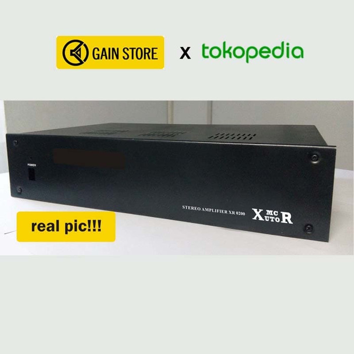 Jual Box Ampli Amplifier power XR 0200 polos/usb - NON USB | Shopee Indonesia
