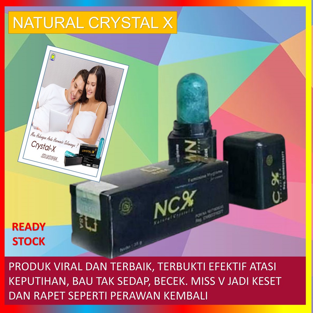 Jual NASA Cristal X ASLI Kristal X Nasa Solusi Masalah Kewanitaan Terbaik Dan Terampuh-Keputihan ...