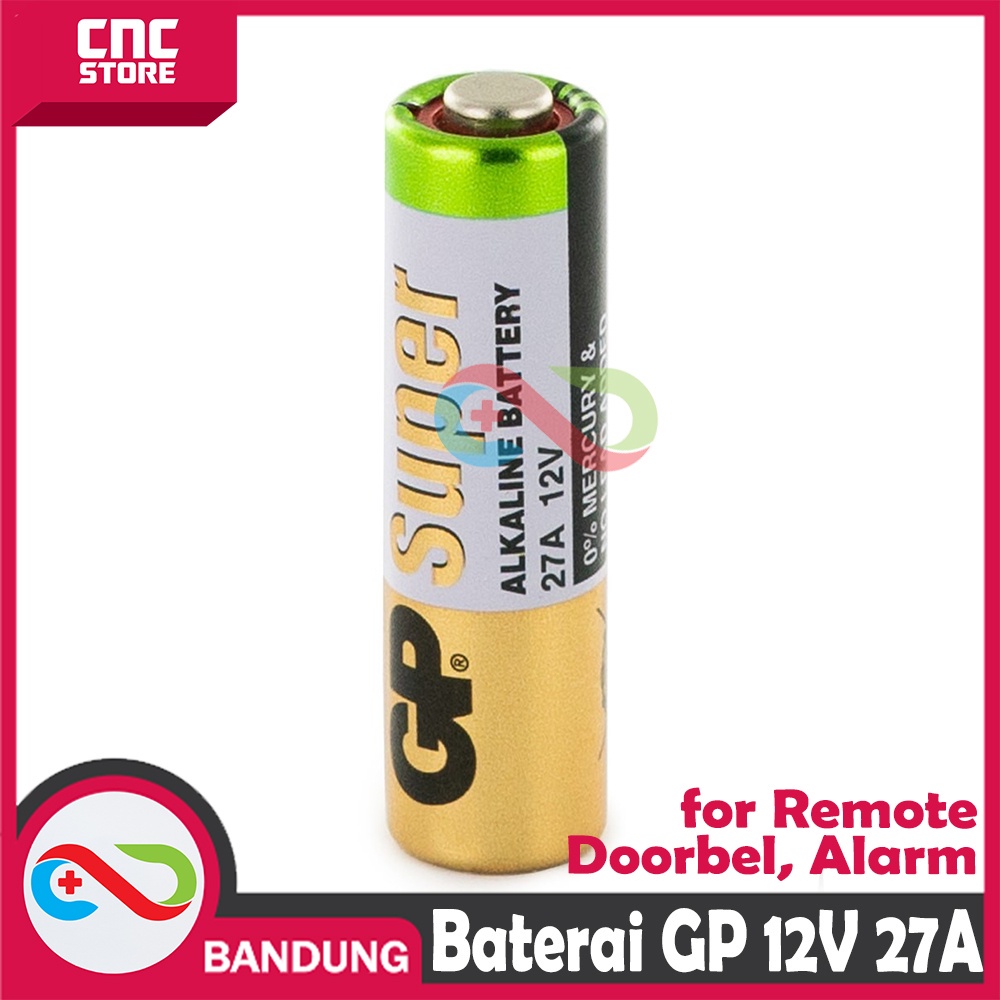 Jual BATERAI BATRE BATTERY GP 12V 27A REMOTE ALARM MOBIL DOORBELL ...