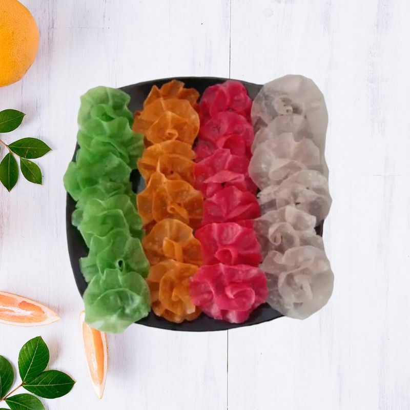 Jual Kerupuk Dapros / Kembang Rose Mentah / Kembang Rose Warna Grosir ...