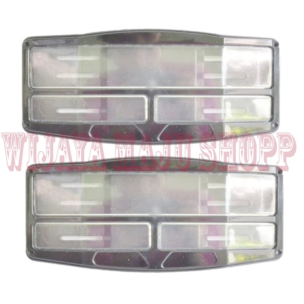 Jual Cover Plat Nomor / Tempat Plat Nomor Plastik Lengkung Besar ...