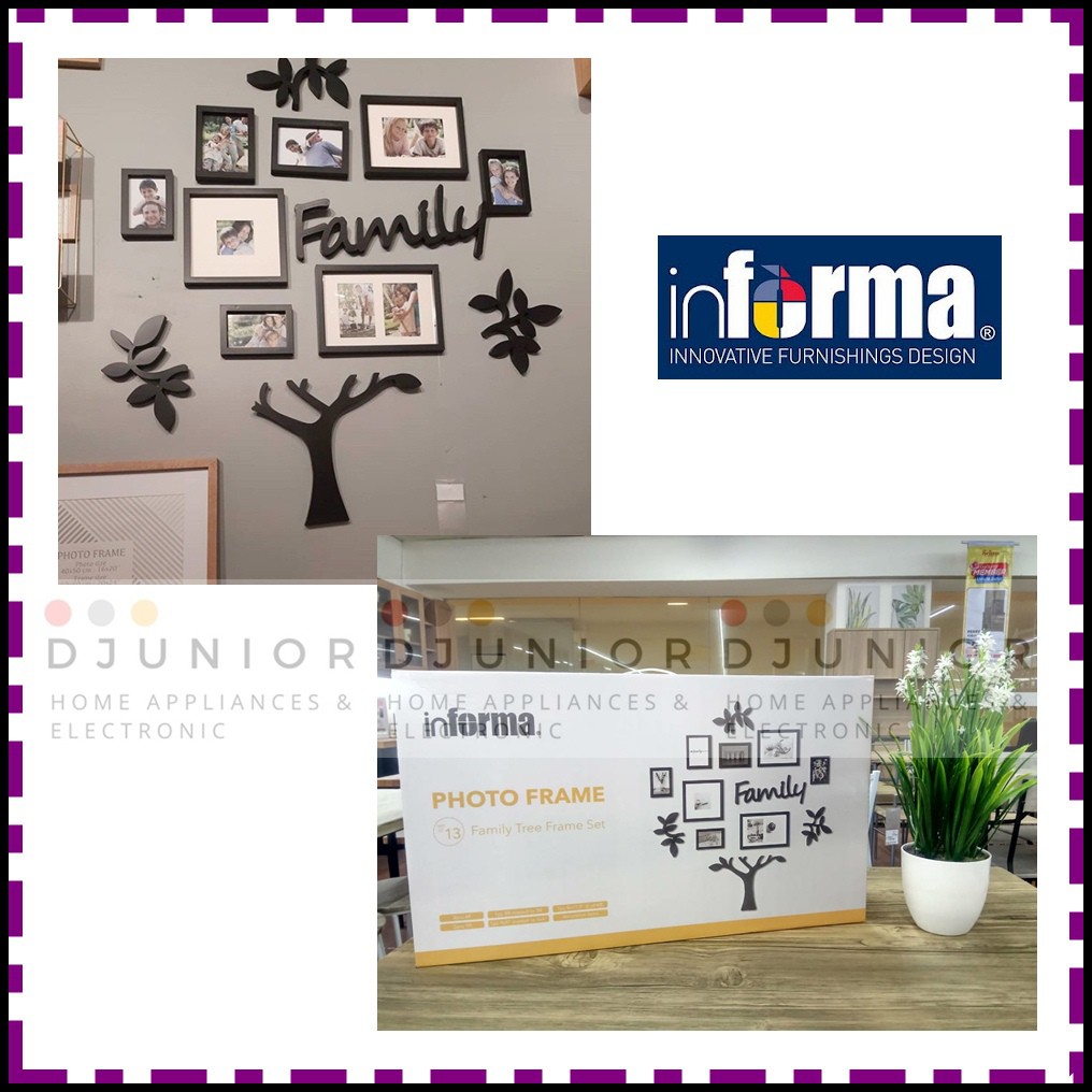 Jual INFORMA - FAMILY TREE BINGKAI FOTO POHON / PHOTO FRAME | Shopee ...
