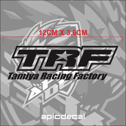 Jual Sticker TRF Tamiya Racing Factory | Shopee Indonesia