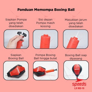 Jual SPEEDS Samsak Boxing Speed Ball Standing Portable Alat Pukul ...