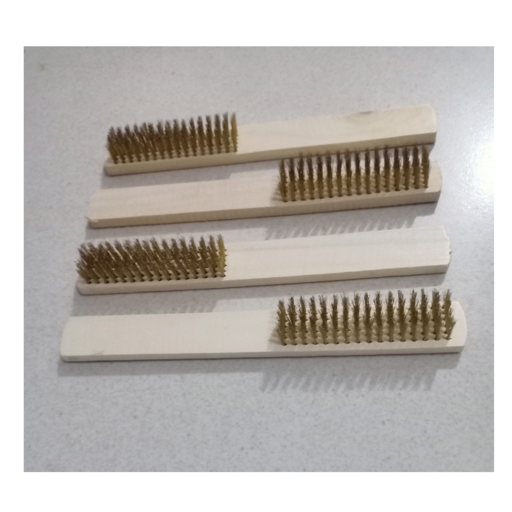 Jual sikat kawat kuningan /sikat baja kuningan /sikat kawat | Shopee ...