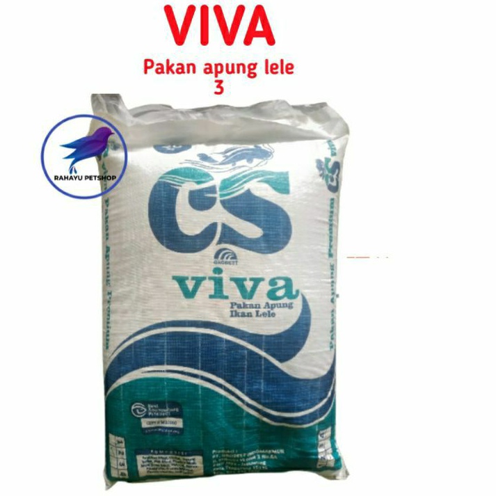 Jual PELET PAKAN APUNG IKAN LELE CS VIVA -3 REPACK 1 KG | Shopee Indonesia