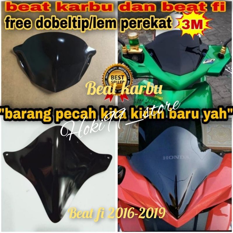 Jual visor beat visor beat fi beat esp winshield beat fi visor beat ...