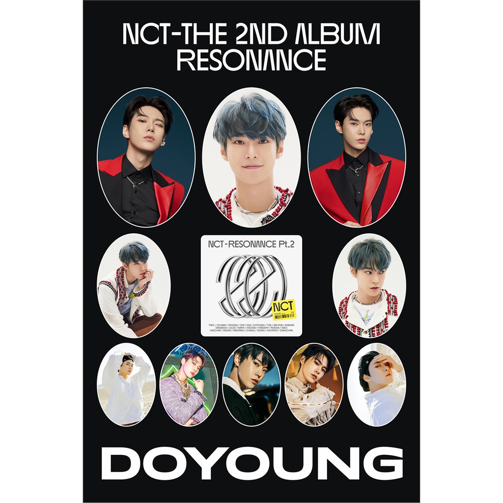 Jual Stiker nct 127 doyoung Kpop sticker a6 Nct 2020 Resonance arrival ...
