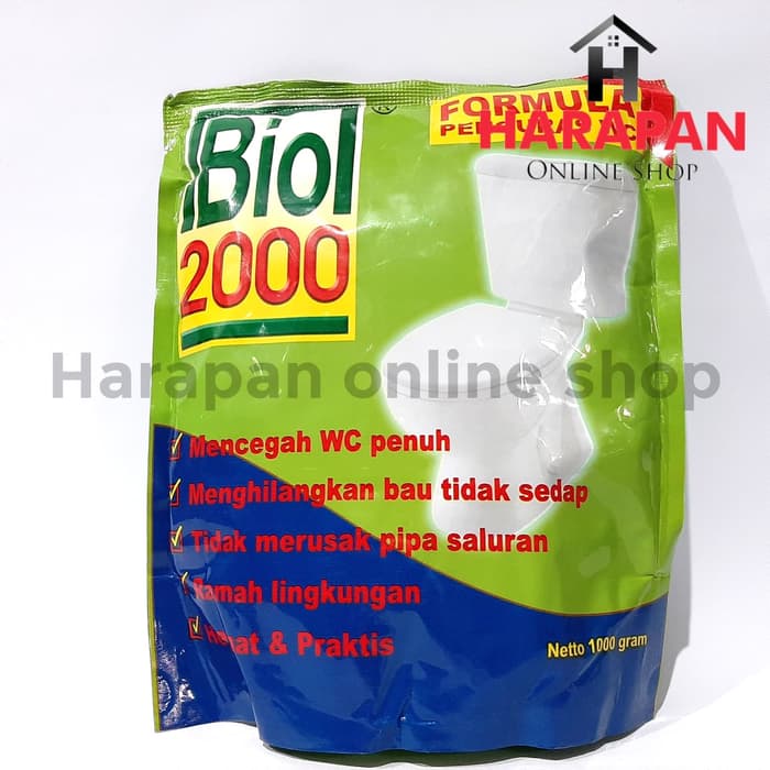 Jual OBAT MAMPET WC - BIO 2000 ANTI SUMBAT/MENGURAS WC SEPTIC TANK ...
