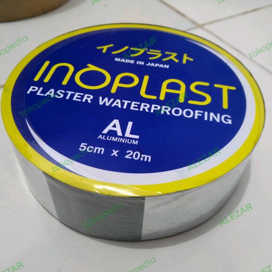 Jual Lakban Plester Anti Bocor Inoplast AL Aluminium 5cm x 20m (Roll Besar) | Shopee Indonesia