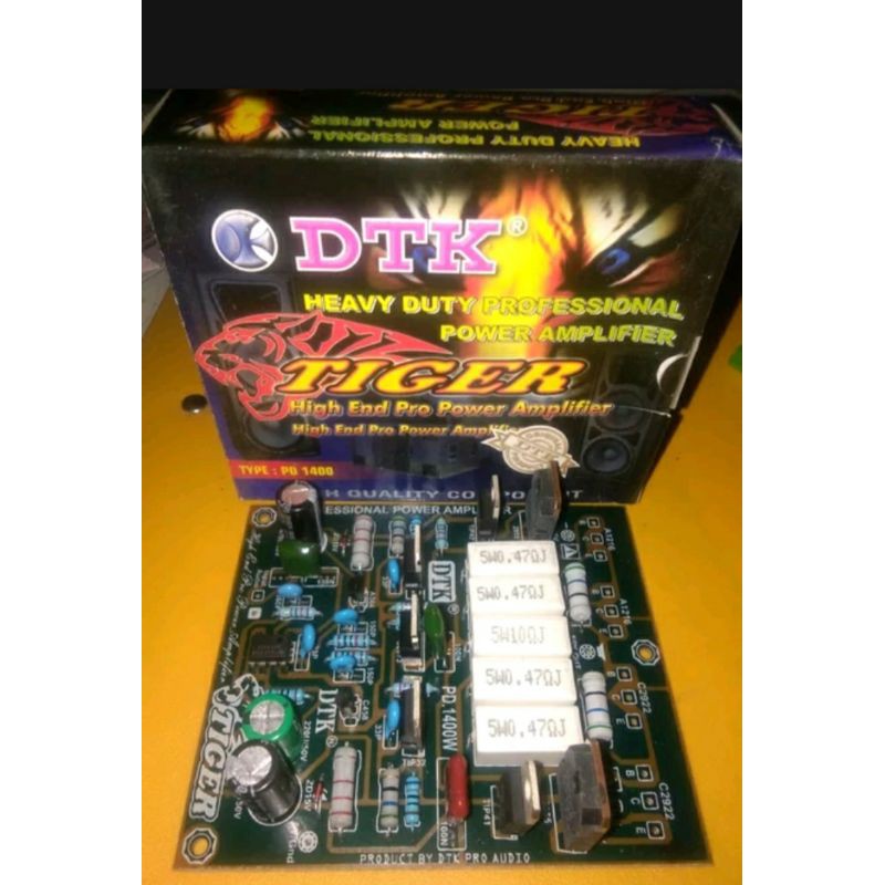 Jual Kit Professional Power DTK PD 1400 Mono Tiger 1400W | Shopee Indonesia