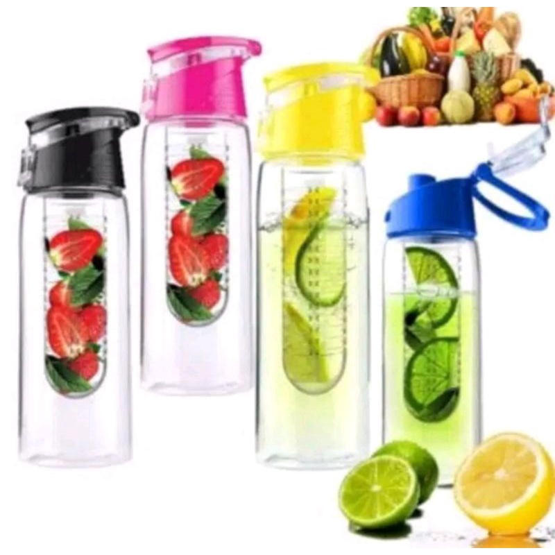 Jual Botol minuman buah/ Botol infused water/Botol import unik | Shopee ...