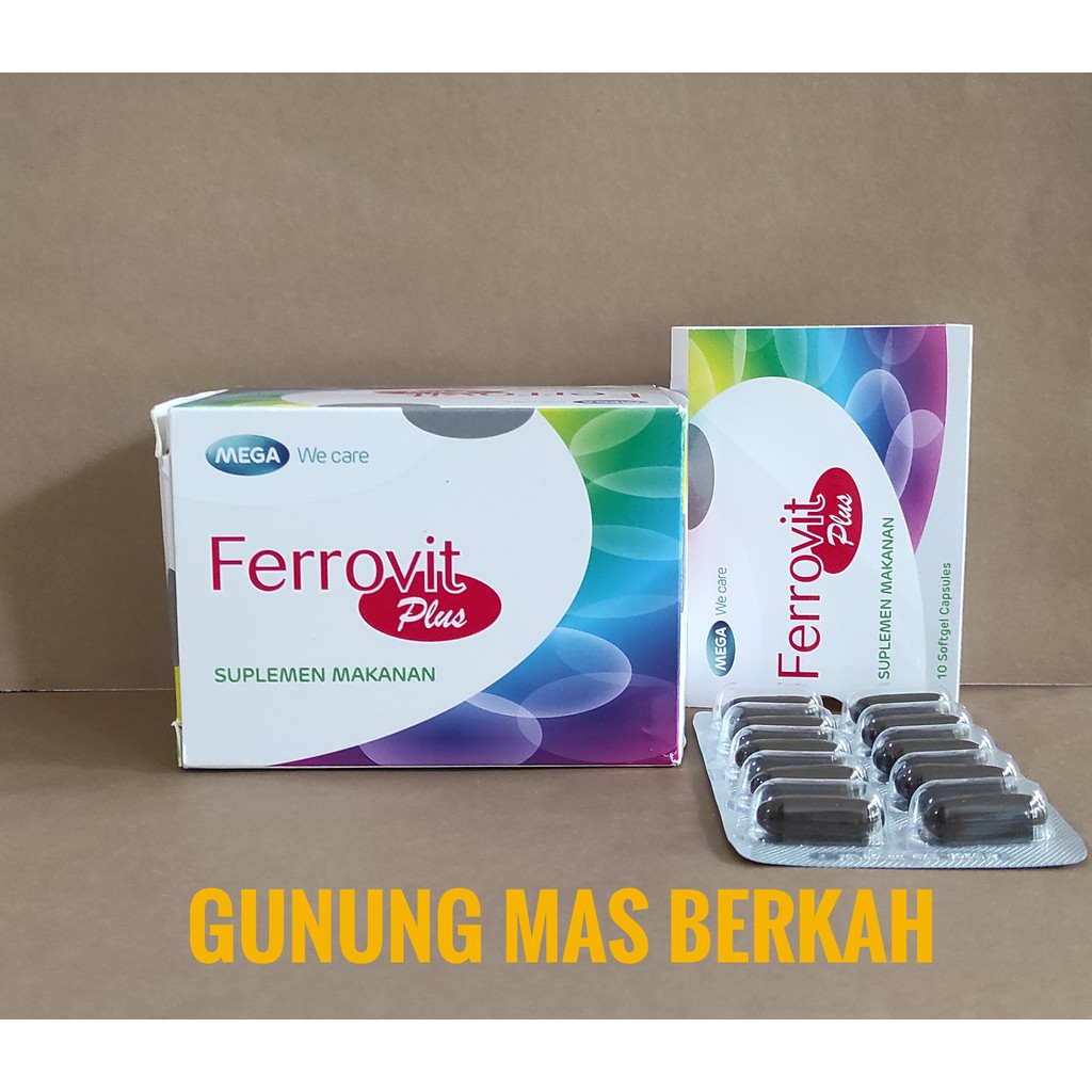 Jual FERROVIT PLUS Tablet - Vitamin dan Mineral mencegah anemia ...