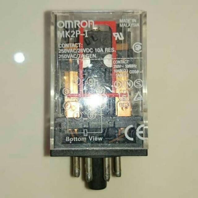 Jual Relay MK2P-1 DC 24v 8 pin MK2P-I 8 kaki | Shopee Indonesia