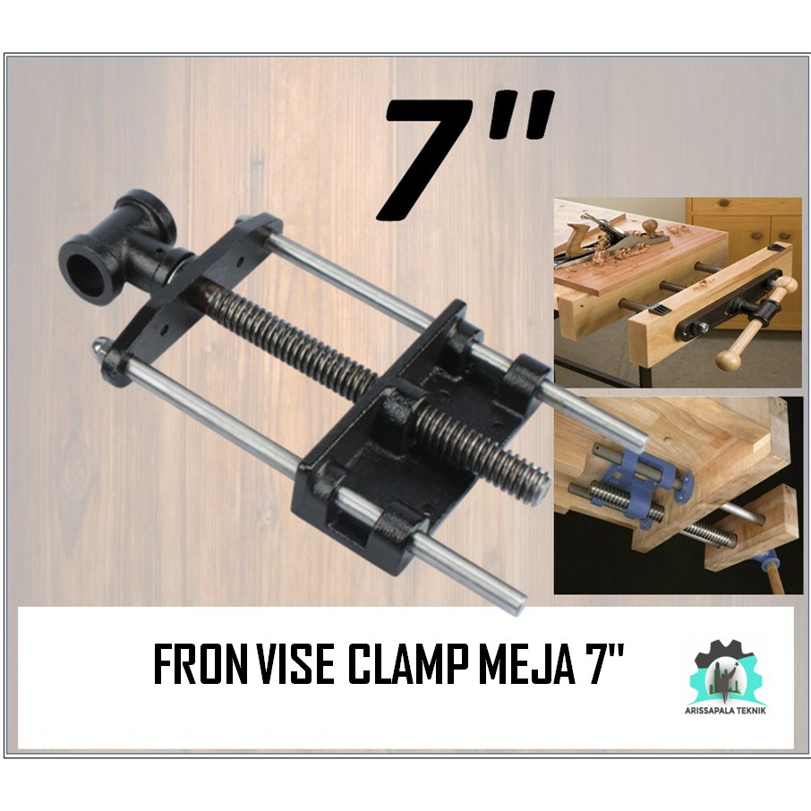 Jual Front Vise Clamp 7inch Meja Workbench Front Tail Vise Quick ...