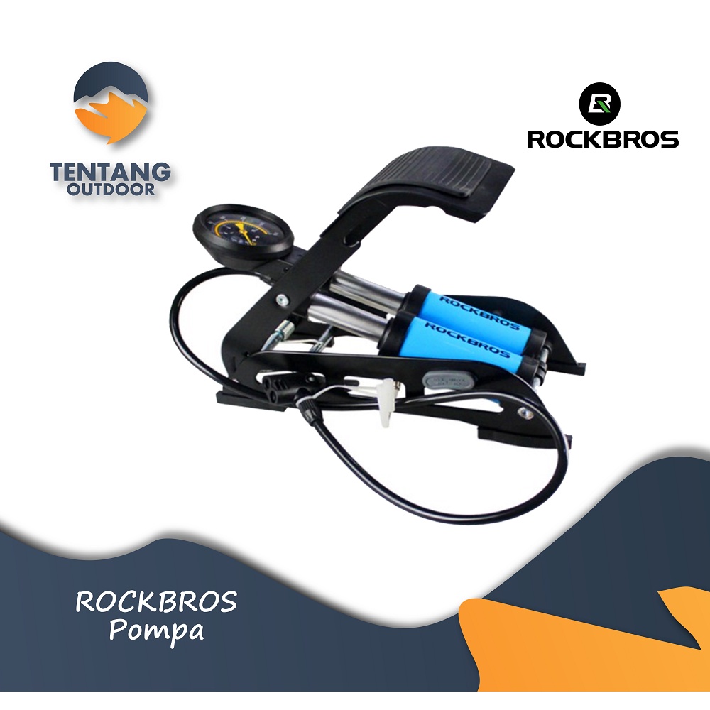 Jual Pompa ROCKBROS FP445S-1 Foot Air Pump Binocular Barometer Pump | Shopee Indonesia