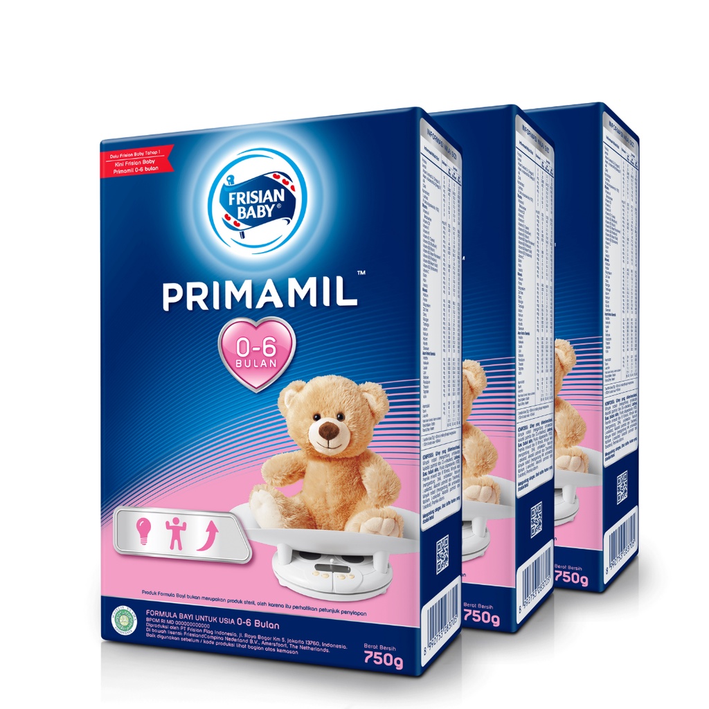 Jual Frisian Flag Baby Primamil - Plain - 750 gr - Susu Formula Bayi (0 ...