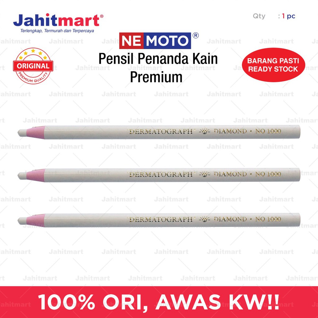 Jual Pensil Penanda Kain Premium merk NEMOTO | Shopee Indonesia