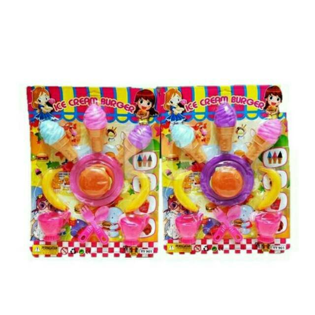 Jual Es Cream Burger ( YY901B) | Shopee Indonesia