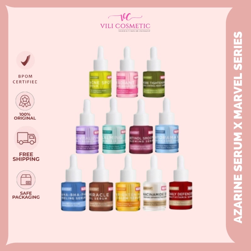 Jual AZARINE Serum X Marvel Series | Shopee Indonesia