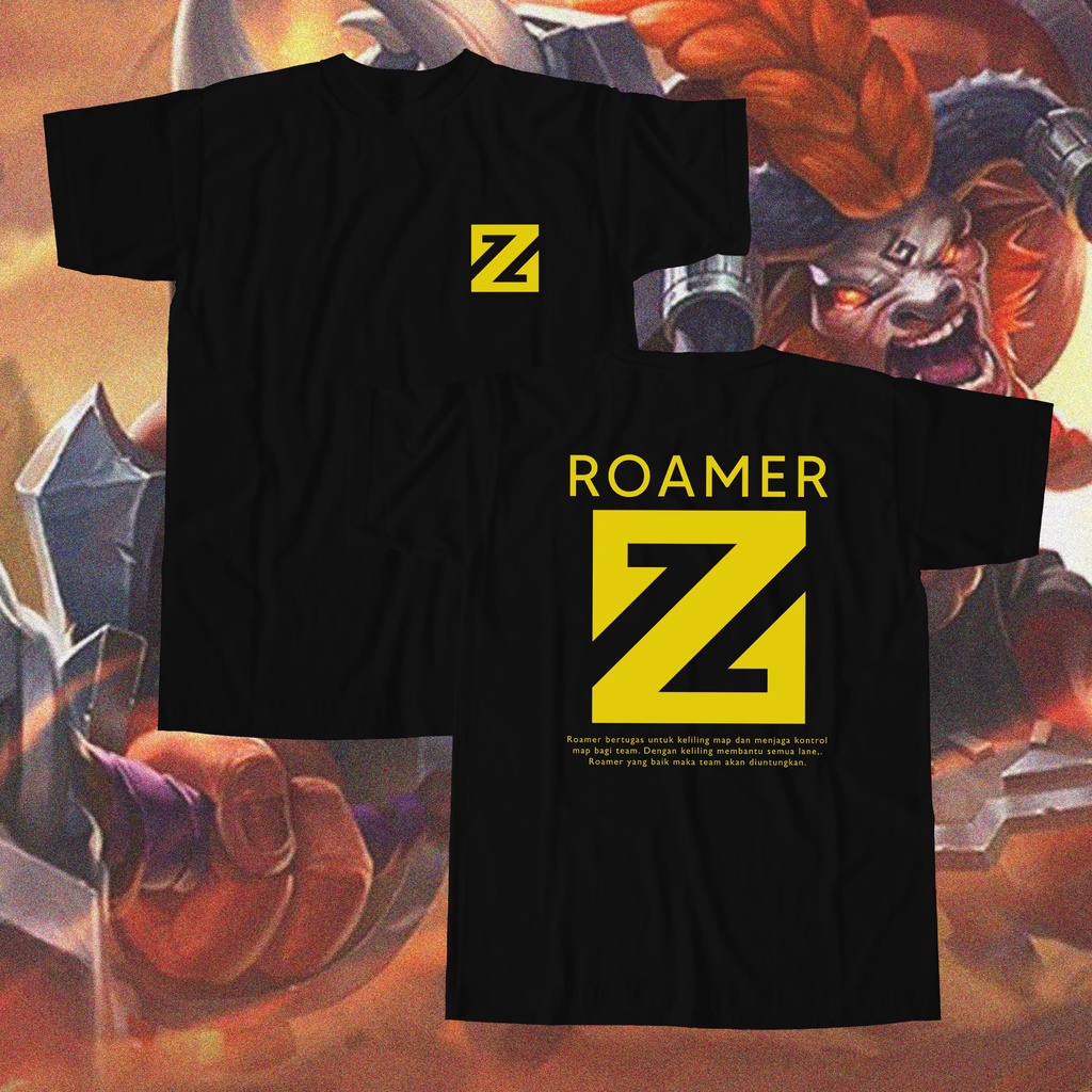 Jual Kaos Mobile Legends Roamer Kaos Mlbb | Shopee Indonesia