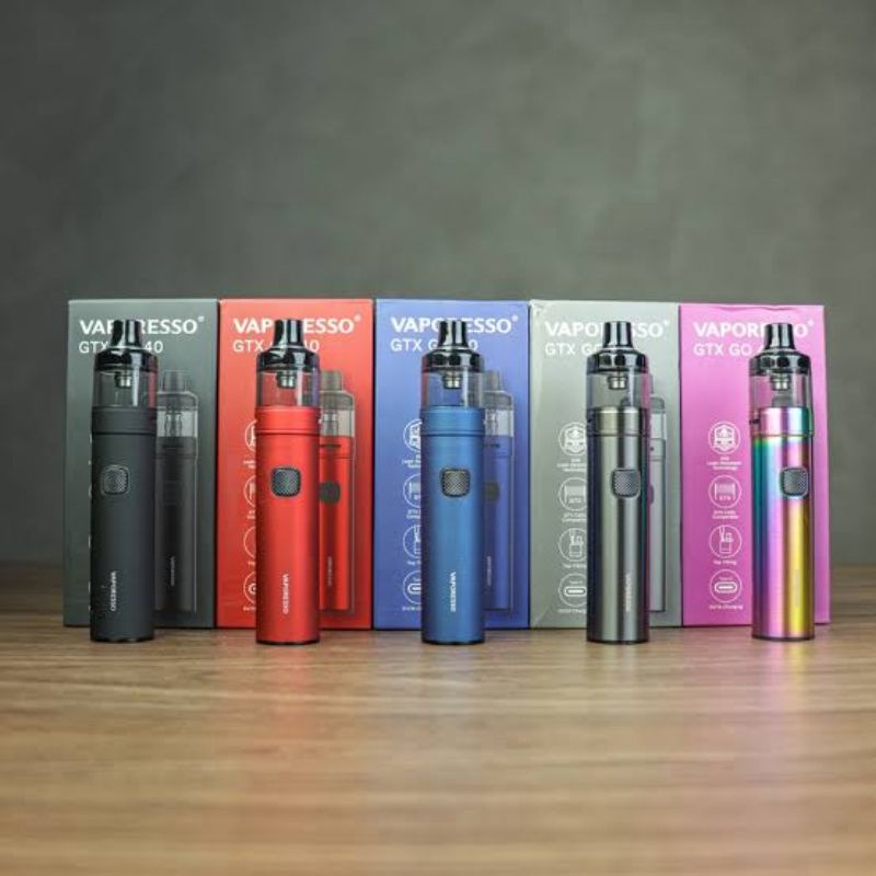 Jual VAP0RESS0 GTX GO 40 KIT POD AUTHENTIC | Shopee Indonesia