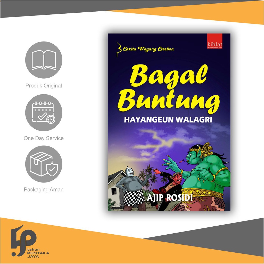 Jual Buku Carita Wayang - Bagal Buntung hayangeun Walagri - Ajip Rosidi ORI | Shopee Indonesia