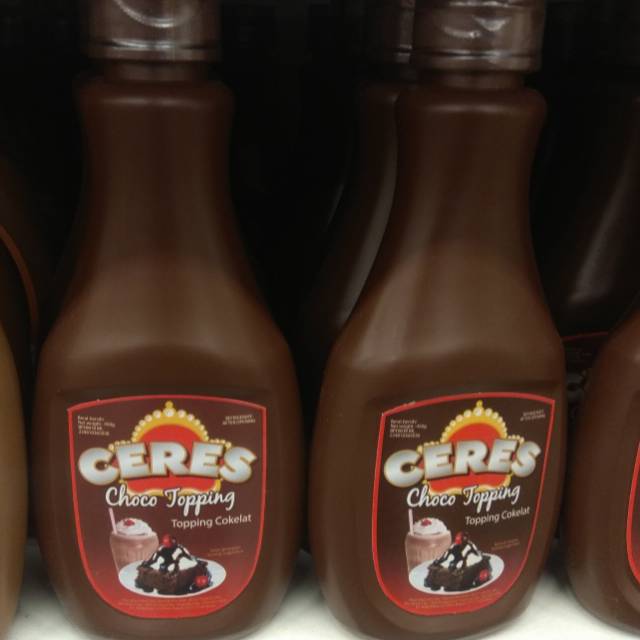 Jual CERES CHOCO TOPPING - CERES TOPPING COKLAT 450ml | Shopee Indonesia