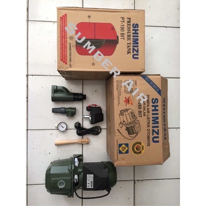 Jual Pompa Air Jet Pump Shimizu PC 260 BIT | Shopee Indonesia