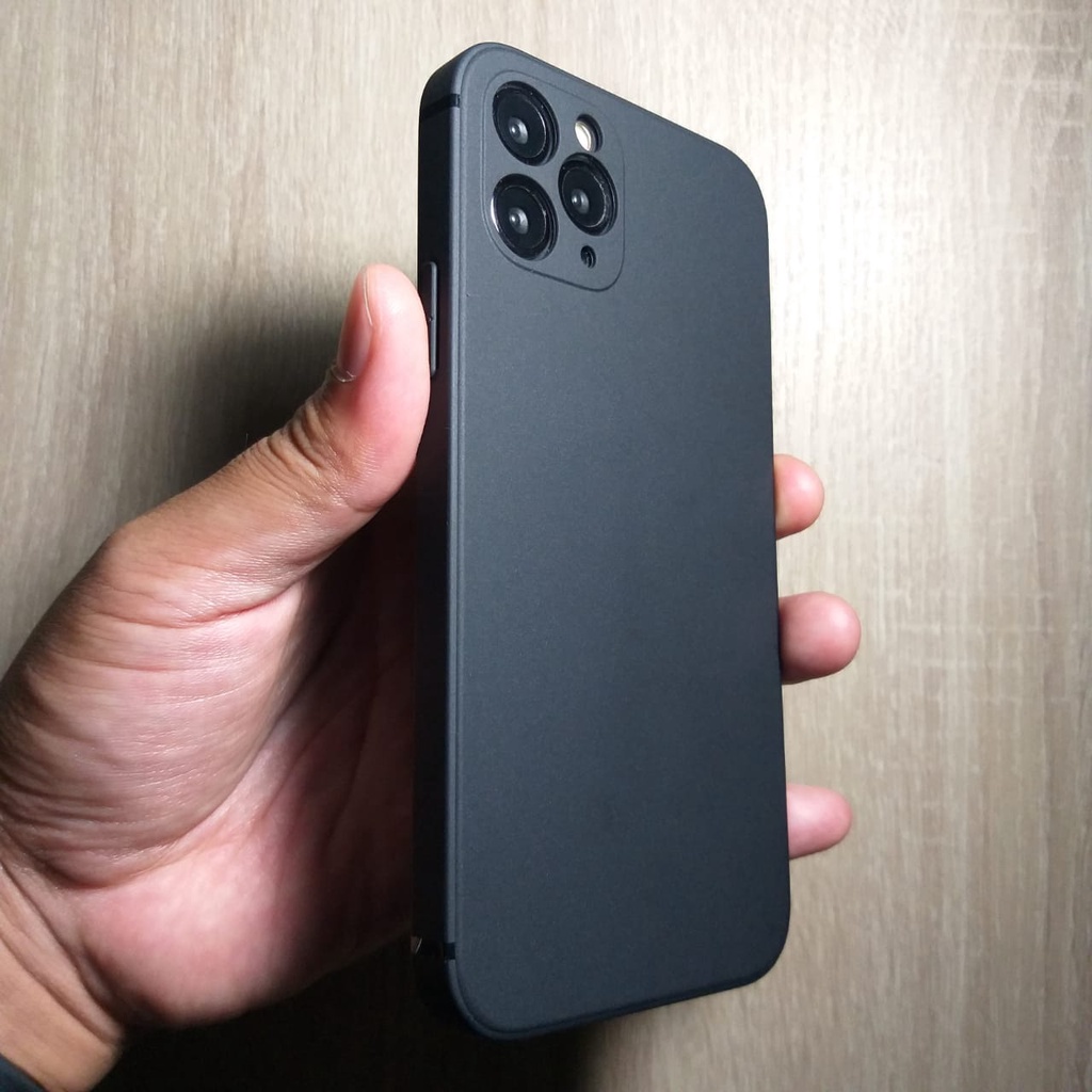 Jual BLACKDOFF iPhone 11 Kotak / 11 Pro / 11 Pro Max Soft Case Hitam ...